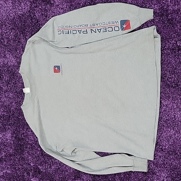 OP | Shirts | Vintage Ocean Pacific Westcoast Boarding Co Long Sleeve ...